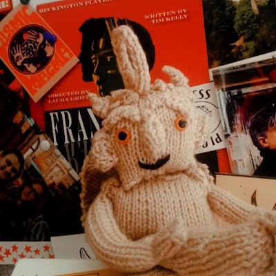 Clarence the Dragon Toy Knitting Pattern by Georgina Manvell - Etsy