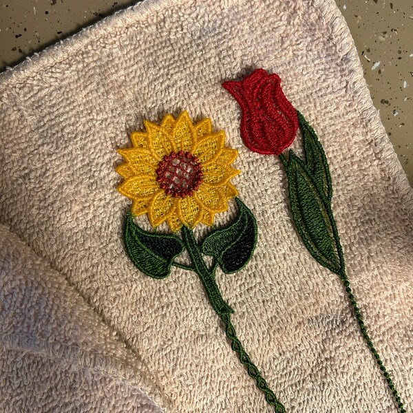 FSL Floral Bookmarks Free Standing Lace Machine Embroidery Designs ...