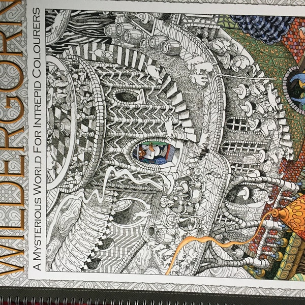 Watergorn - GIANT 27"x 40" Wildergorn Colour-in Poster by Jamie ...