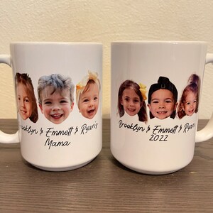 Custom Baby Photo Mug Customized Photo Mug Face Mug Custom - Etsy