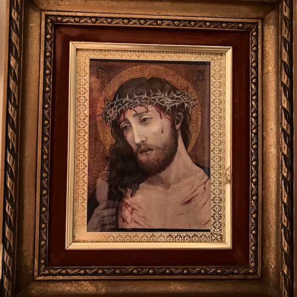 Saint Francis and the Leper Print - Etsy