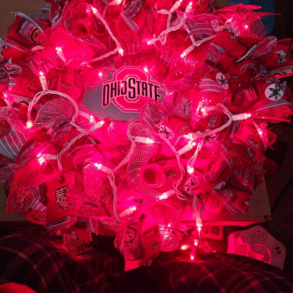 Bengals Wreath, Bengals Gift, Housewarming Gift, Cincinnati Bengals ...