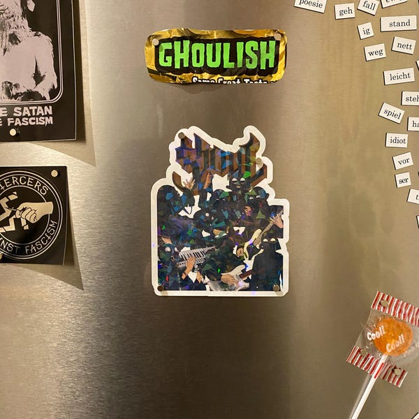 Holographic Vinyl Sodo Ghoul Sticker - Etsy