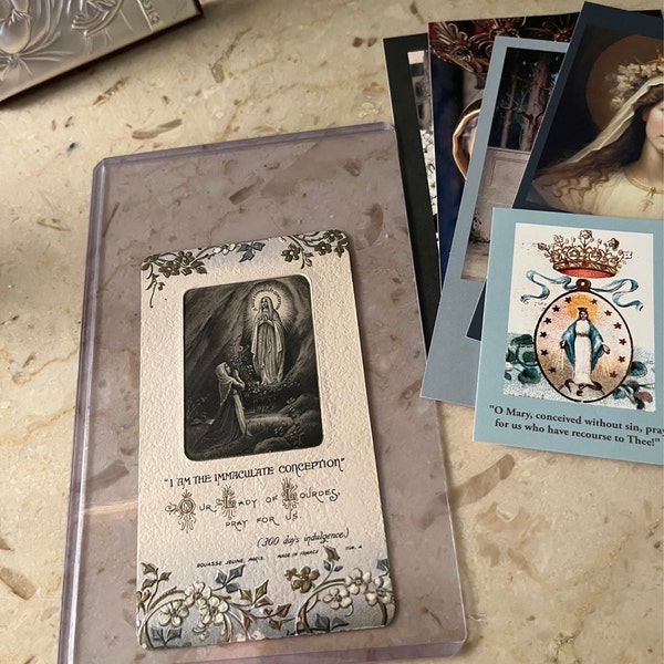 Handmade Shadow Box Shrine Ornament of the Sacred Heart - Etsy