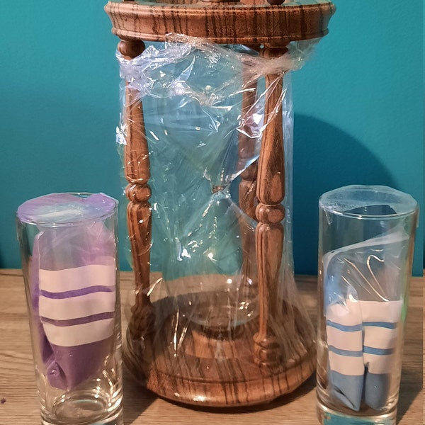One Hour Hourglass, Just Married Ceremony ,wedding Gift,unity.no Extra ...