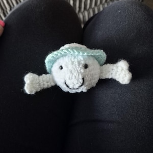 Cute Golf Ball CROCHET PATTERN, PDF English Pattern, Keychain Crochet ...