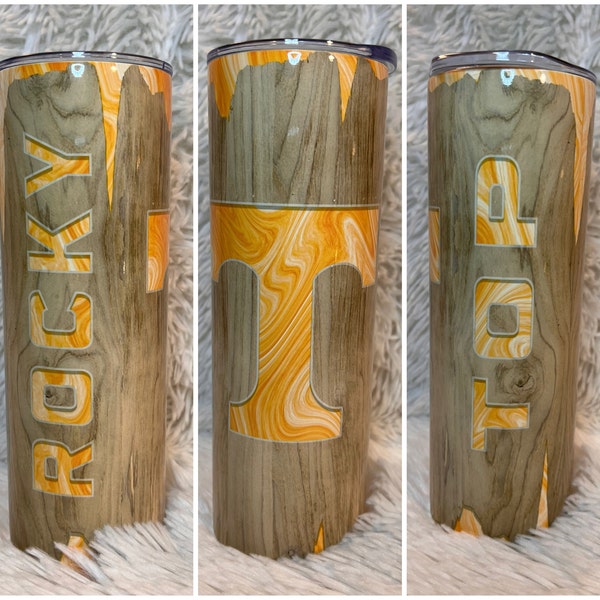 Virginia Tech College Tumbler Wrap - 20 Ounce Skinny - Etsy