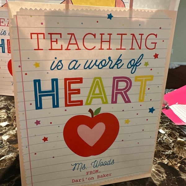 Printable Teacher Appreciation Week Poster Canva Template Editable ...
