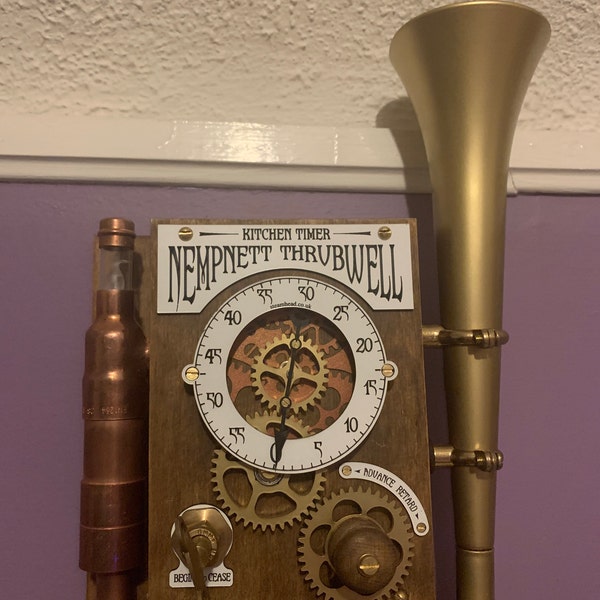 The Nempnett Thrubwell Steampunk Kitchen Timer Kit - Etsy