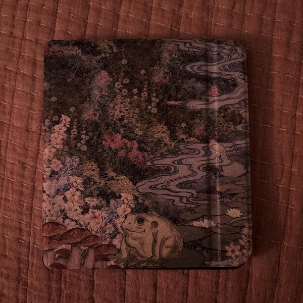 Frog in the Pond Kindle Case Custom for Paperwhite 1/2/3/4, Kindle 2019 ...