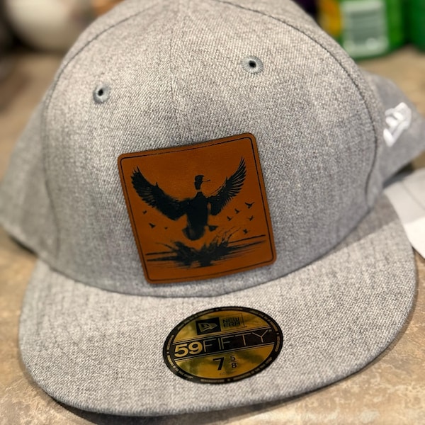 Big Foot Leatherette Patch Big Foot Hat Patch Adhesive Patch Engraved ...