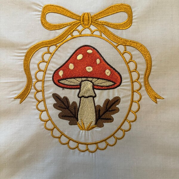 Hello Fall Embroidery Design Bundle - Autumn Leaf, Pumpkin, Mushroom ...