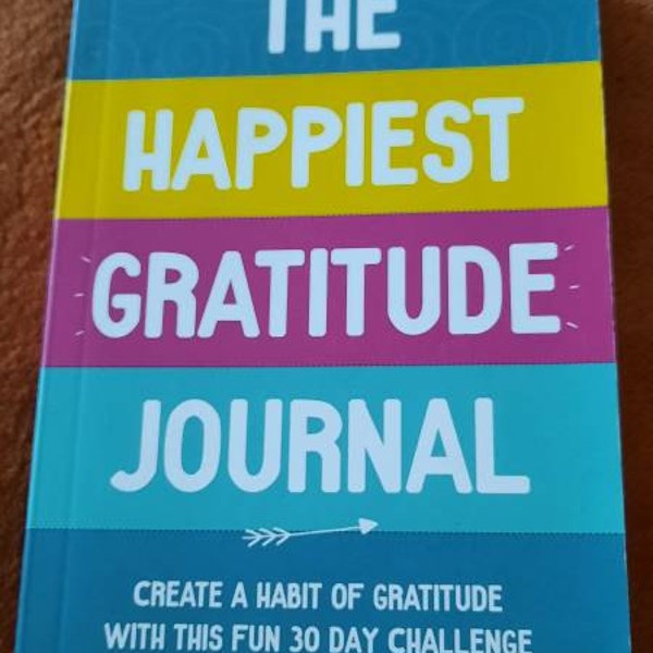 Gratitude Journal, Daily Gratitude, Happy Journal, Positive Inspiration ...