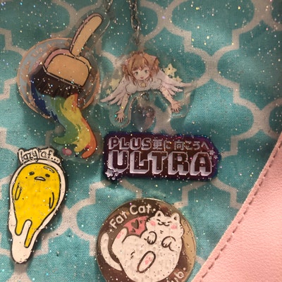 Plus Ultra Rainbow Plated Soft Enamel Pin - Etsy