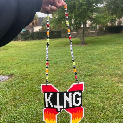 GRIZ DJ Perler Necklace - Etsy