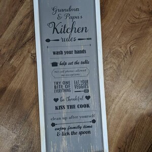 Kitchen Rules SVG Cut Files Commercial Use Instant Download Digital ...