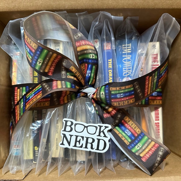 Book Ribbon Perfect for a Librarian, Book Lover, Book Collector, Book ...