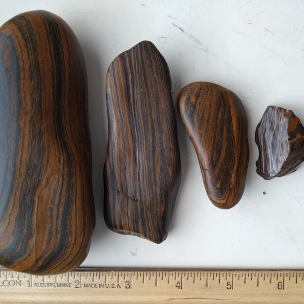 48lb Huge Banded Iron Formation Boulder, Unique Garden Home Decor ...