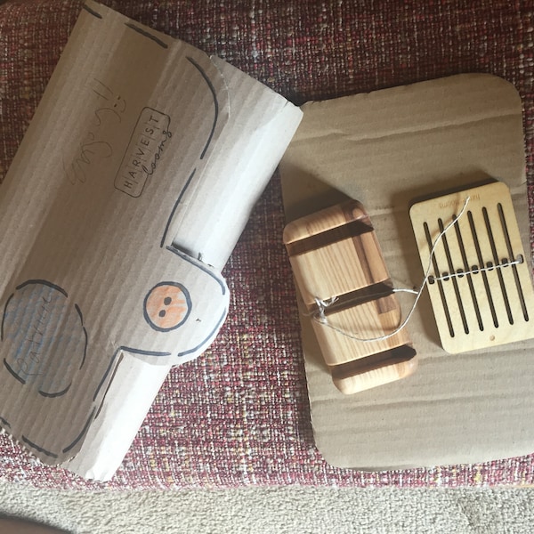 Mini Pocket Rigid Heddle Loom- Band Weaving, Back Strap Weaving, Tape ...