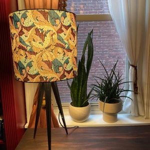 William Morris Coral Mallow Handmade Lampshade - Etsy