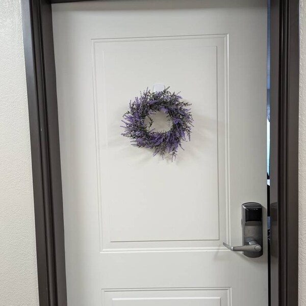 Small Lavender Wreath Mini Lavender Wreath Farmhouse Mini Spring Mini ...