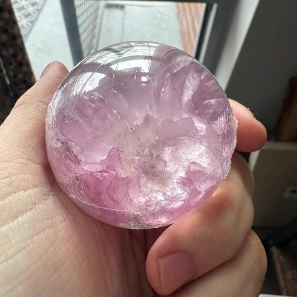 Real White Rose Cube, Forever Rose Crystals Keepsake, Resin Paperweight ...