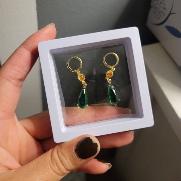 Plated With 14K Gold S925 Silver Howl Earrings Howls Moving Castle ...