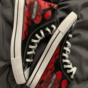 Japanese Koi Fish With Cherry Blossoms Flower Vans Slip on | Etsy