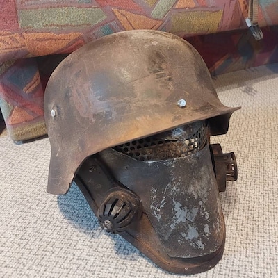 Supersoldier Mask post Apocalyptic Wasteland Wolfenstein - Etsy