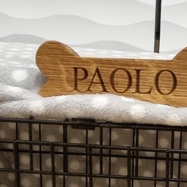 Personalised Dog Kennel Sign / Nameplate, New Puppy Gift - Etsy