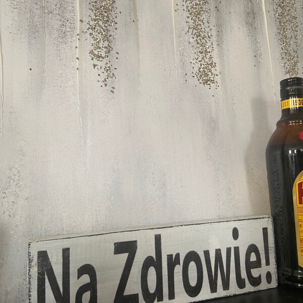 Na Zdrowie, Cheers Sign, Polish Quote, Home Bar Decor - Etsy