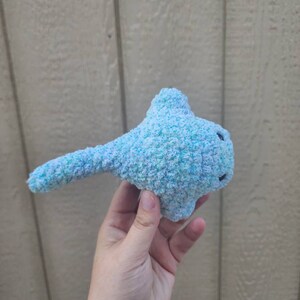 Mini Crochet Stingray Pattern, No Sew, Quick Make - Etsy