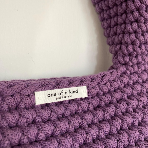 Made in 2025 | Cotton Luxe Labels | 6 Pack | Woven Garment Labels for ...