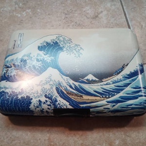 Cats With Fish Armored RFID Wallet RFID Protection Hard Case | Etsy