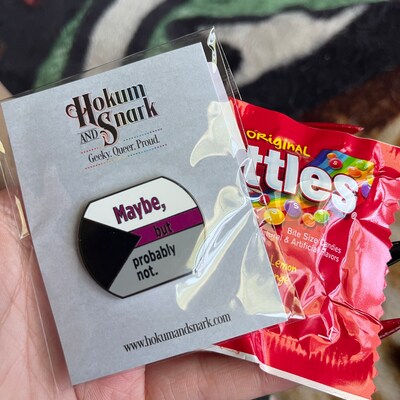 Demiromantic Frog Pin LGBTQ Frog in Demiromantic Pride Flag - Etsy