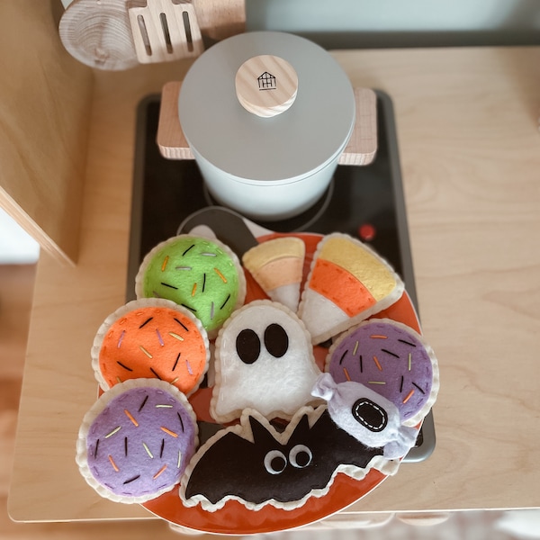 Felt Breakfast Bagel Set, Felt Food, Play Food, Play Kitchen ...