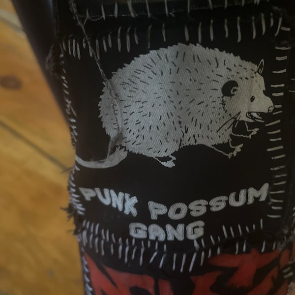 Punk Possum Patch 4x4 - Etsy