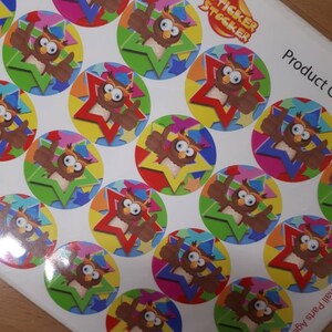 144 Well Done 30mm Round Children's Reward Stickers for - Etsy