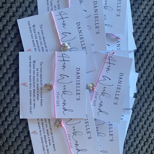 Girls Weekend 2024 Girls Getaway Gift Girls Trip Wish Bracelet Girls ...