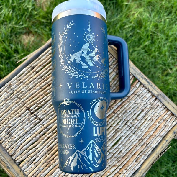 40 Oz the Thirteen TOG Tumbler With Handle, TOG Merch, Fireheart Gift ...