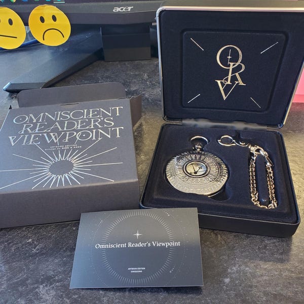 Original Omniscient Reader's Viewpoint Pocket Watch Custom GOLD Color ...