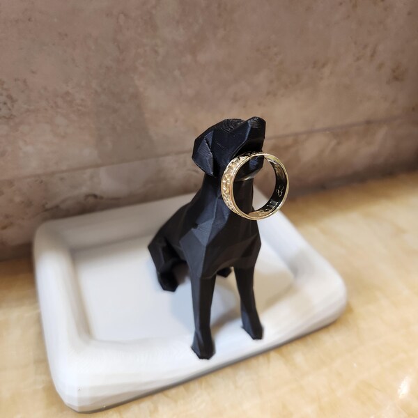 Labrador Retriever Figurine - Dog Gift for Lab Owner - Unique Lab Gift ...