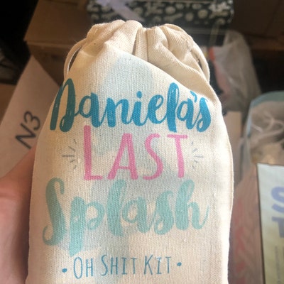 Last Splash Mermaid Bachelorette Favor Hangover Kit Bachelorette Party ...