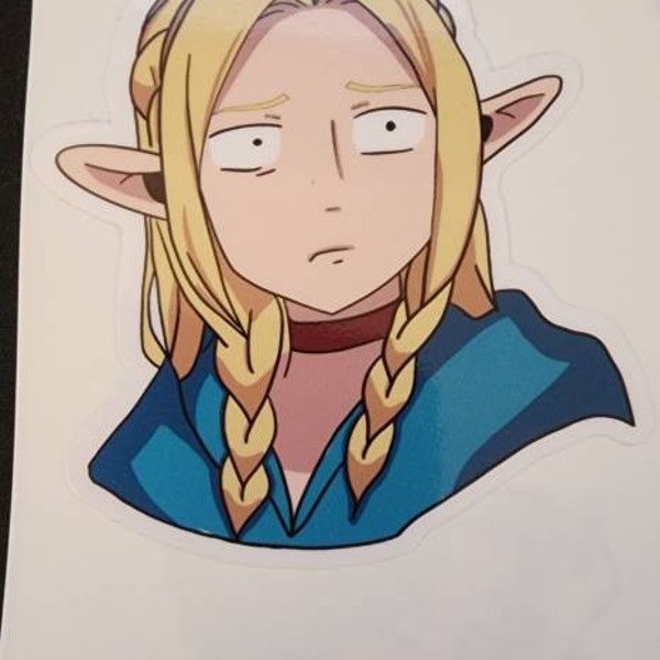 Delicious in Dungeon - Marcille Angry Sticker - Etsy