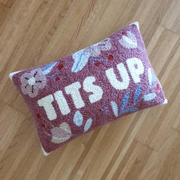 Digital Punch Needle Pattern - Bonjour - Etsy