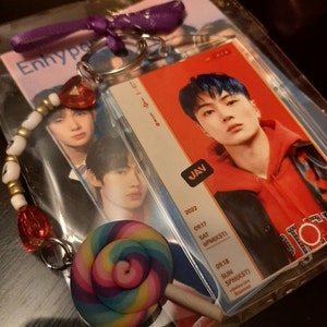 Enhypen Inspired Double Sided Bias Keychains, Manifesto, Sunghoon, Jay ...