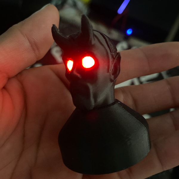 3D Printed Devil 45 Record Adapter With Leds - Etsy