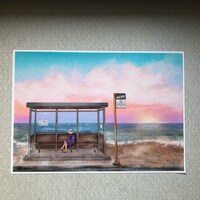 Korean Street Scenery / Seoul Korea Architecture Drawing/korean Wall ...