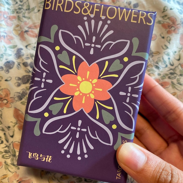 Birds & Flowers Tarot Rider-waite Thoth Beginner-friendly Healing ...