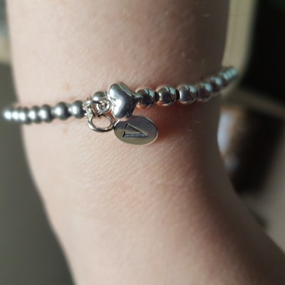 Solid Silver Guardian Angel Charm Personalised Necklace - Etsy UK